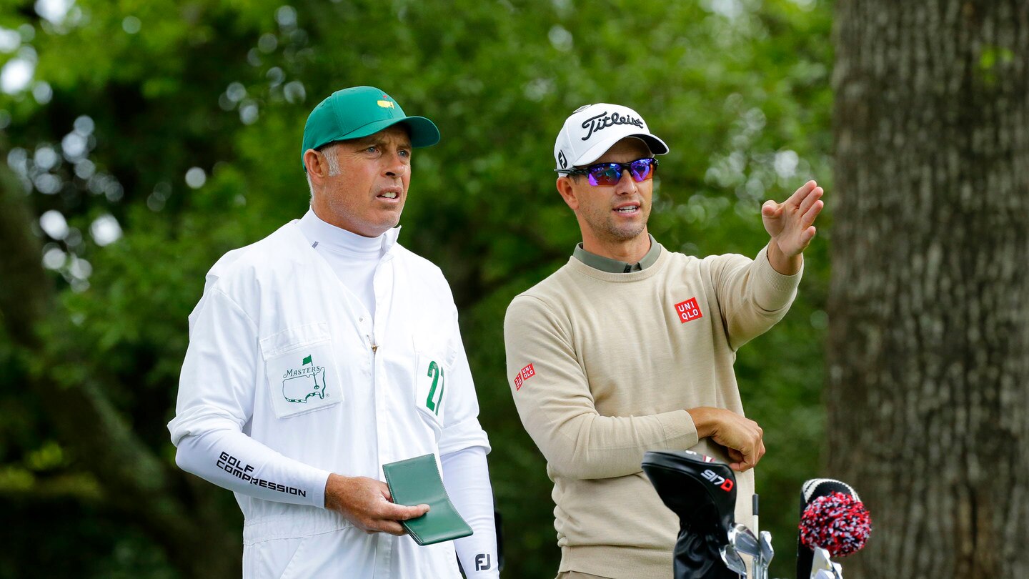 Williams Joins List of Legendary Masters Caddies