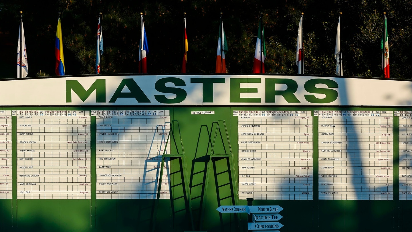 Tuesday at the 2021 Masters