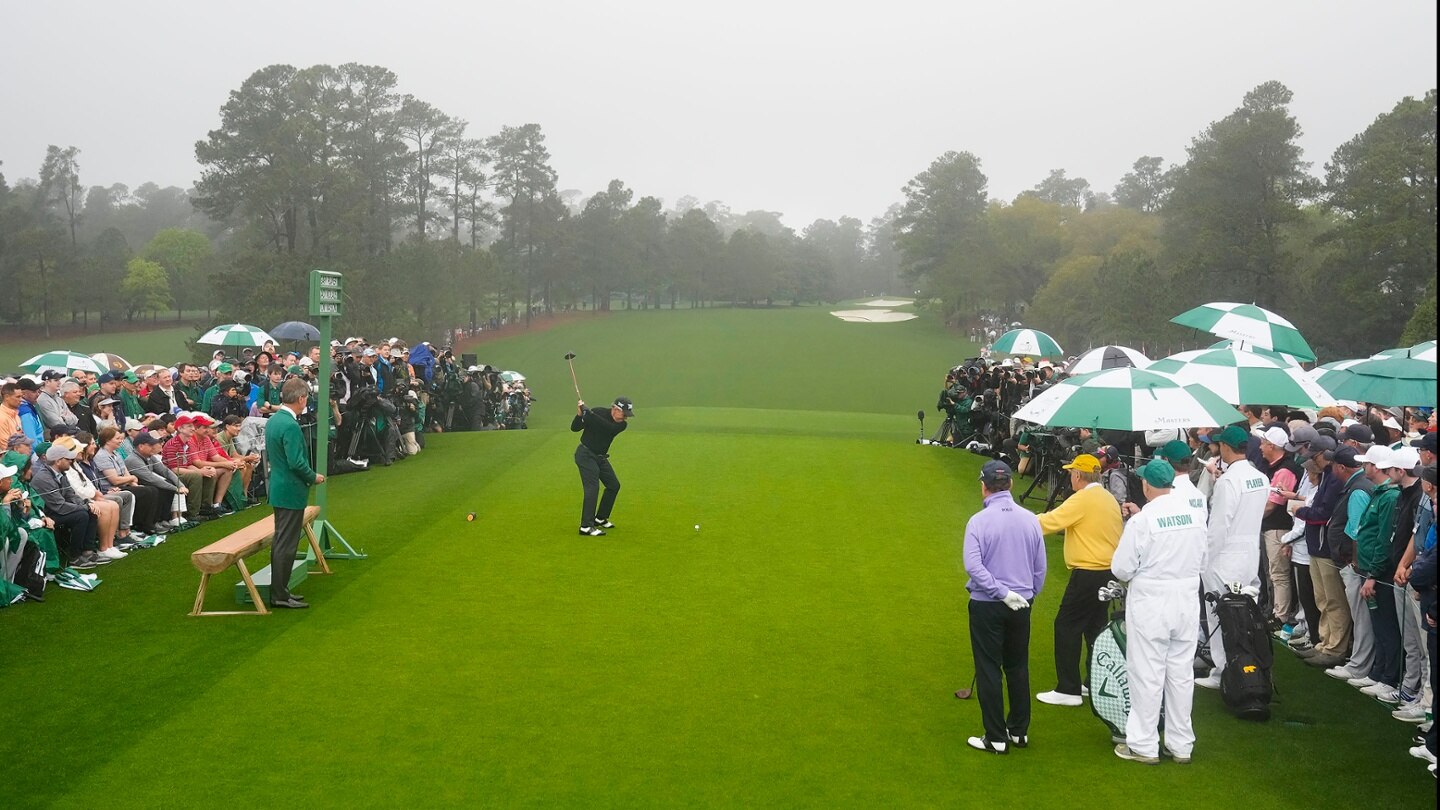Nicklaus, Player, Watson begin 86th Masters Nicklaus, Player, Watson begin 86th Masters