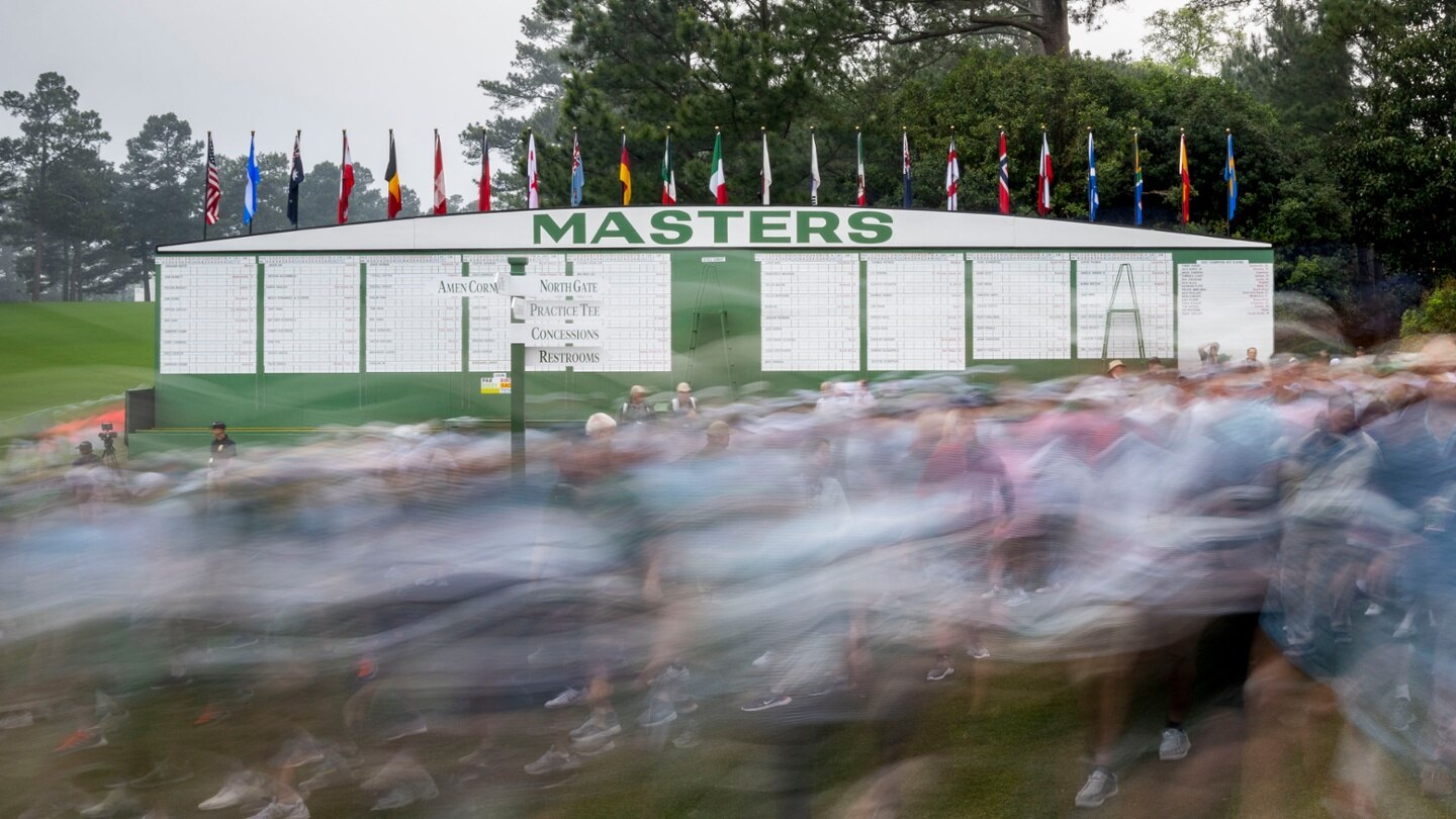 Tuesday at the 2023 Masters