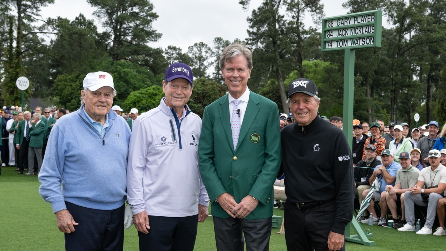 Honorary Starters Commence 88th Masters