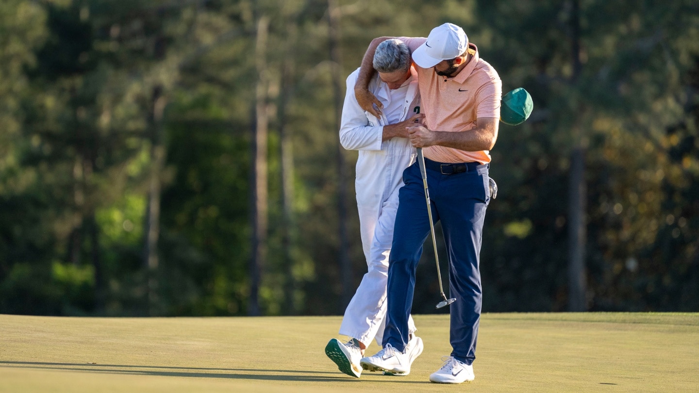 For Scheffler’s Caddie, Ted Scott, a Fourth Victory at the Masters