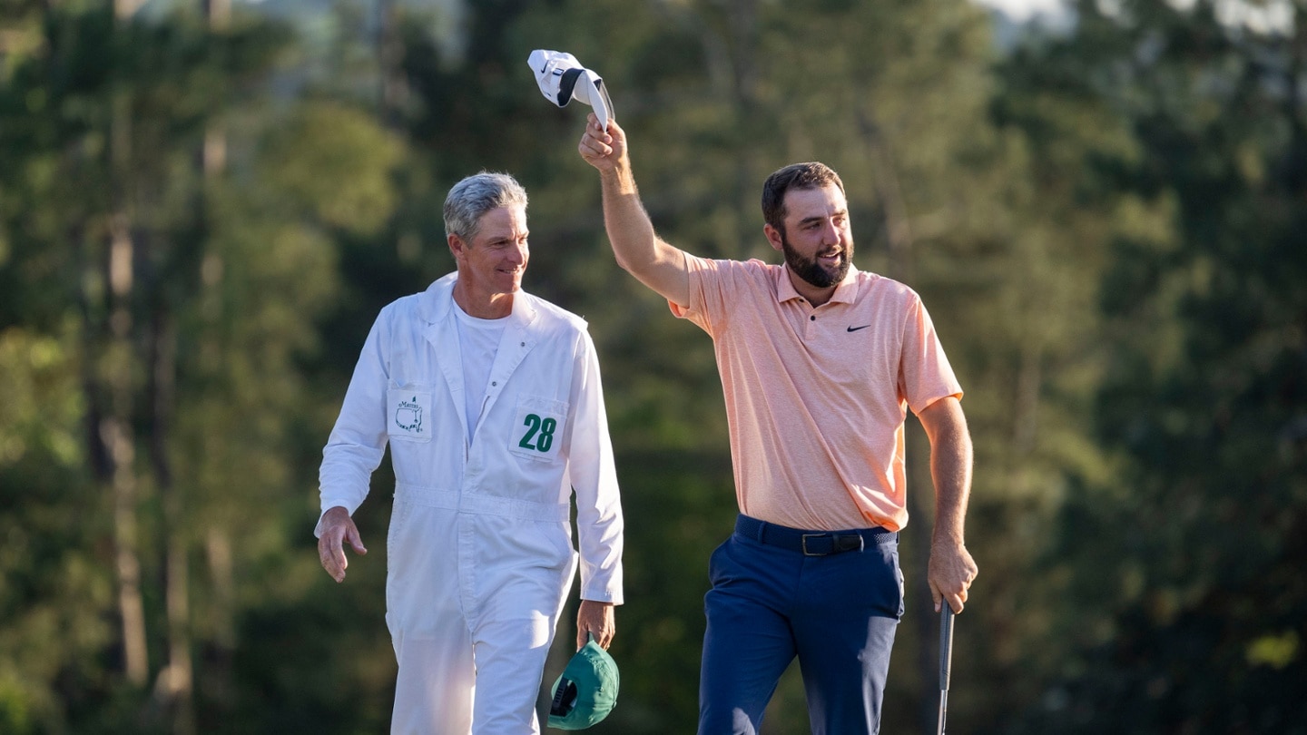 For Scheffler’s Caddie, Ted Scott, a Fourth Victory at the Masters