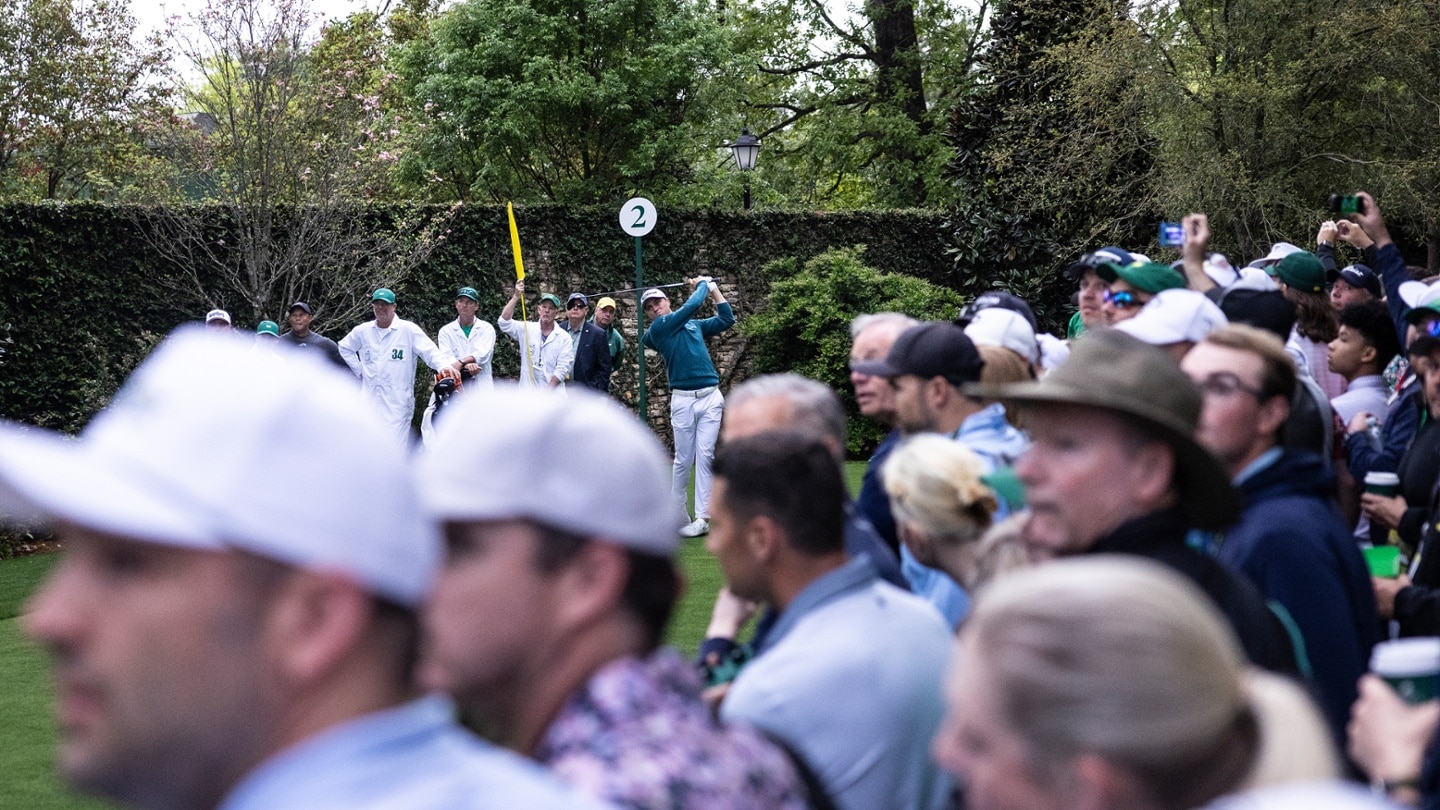Thomas Looking Up as Masters begins