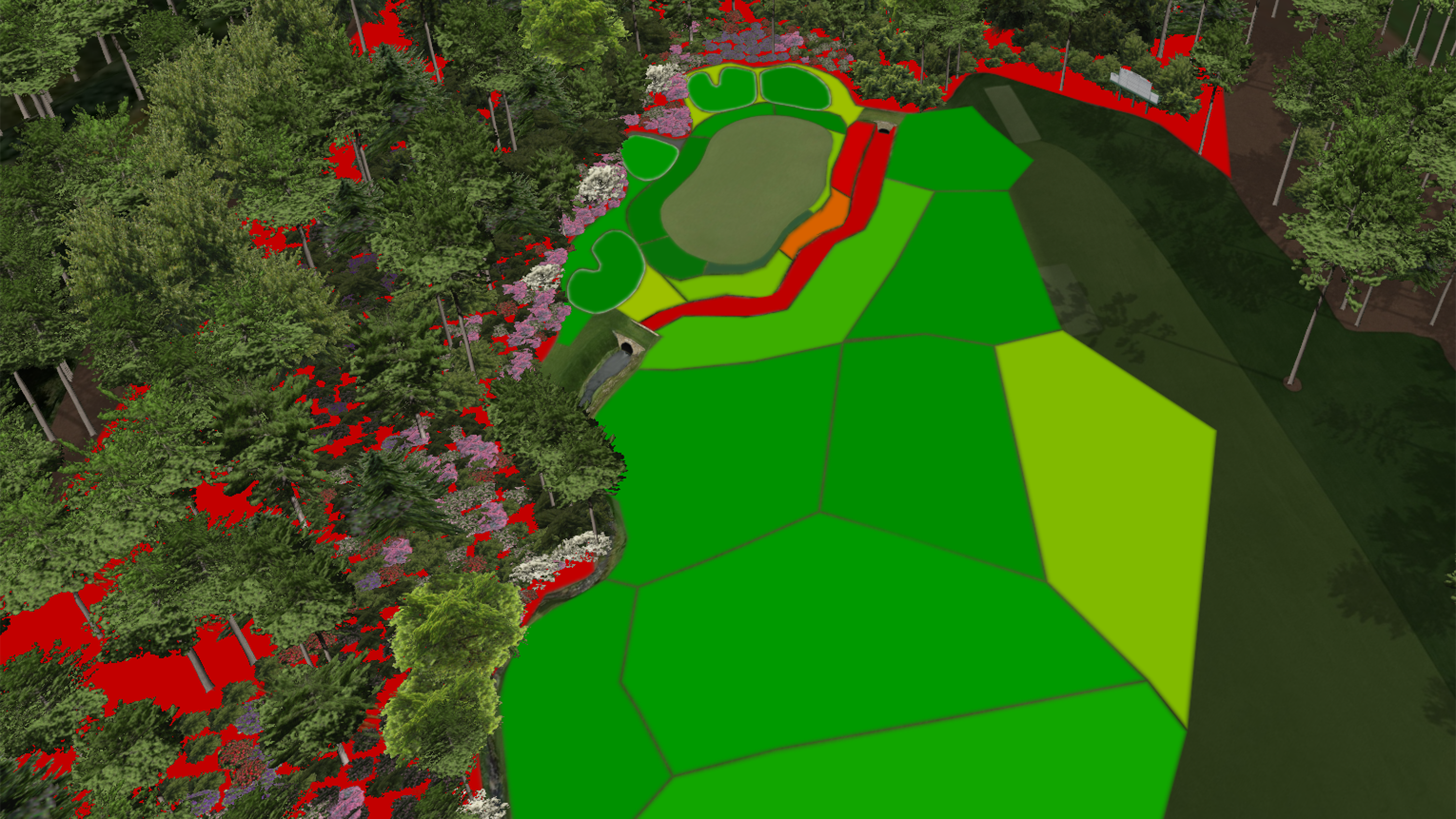 The Masters: Hole #13 Azalea