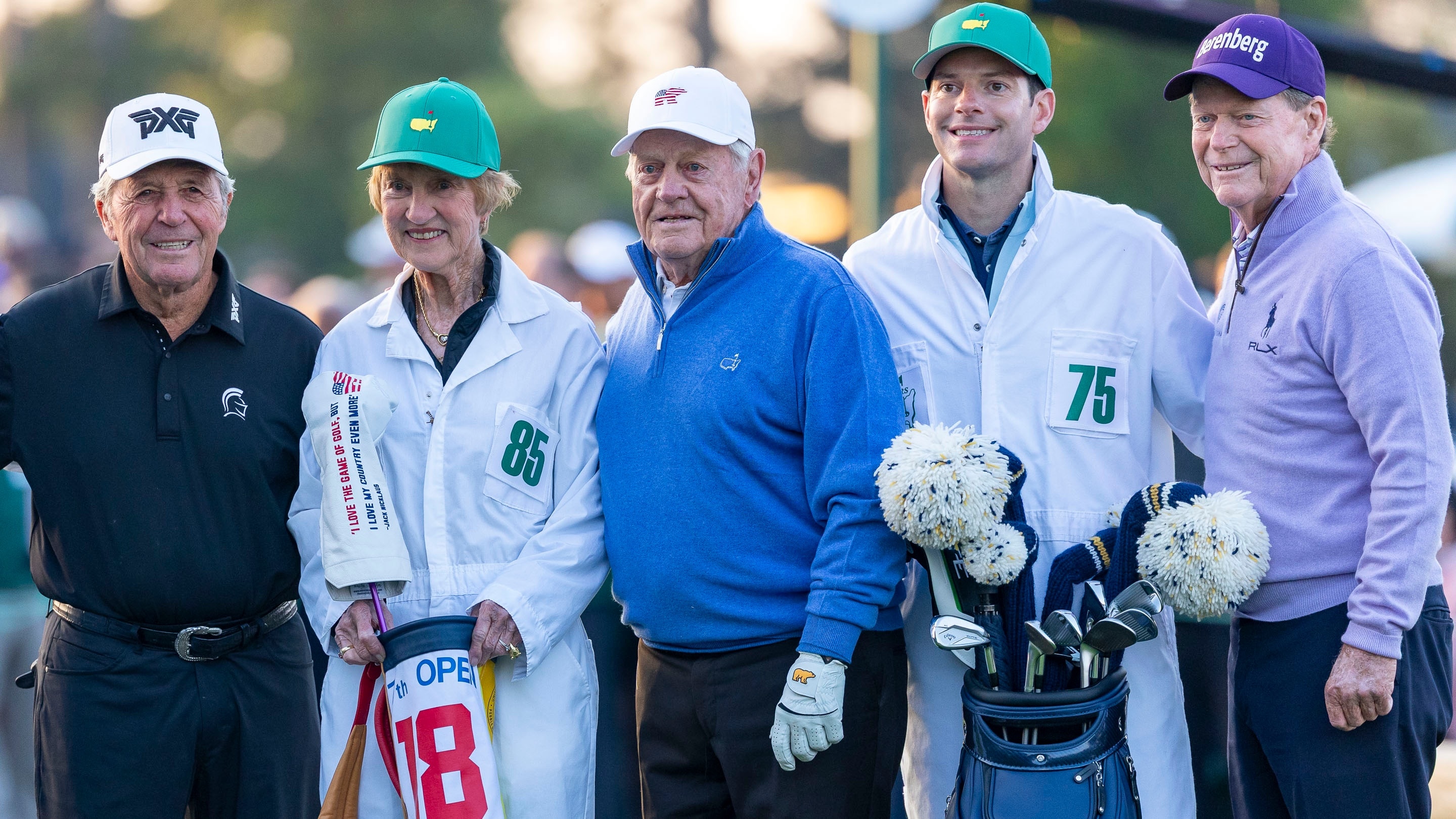 Honorary Starters Open the 2025 Masters