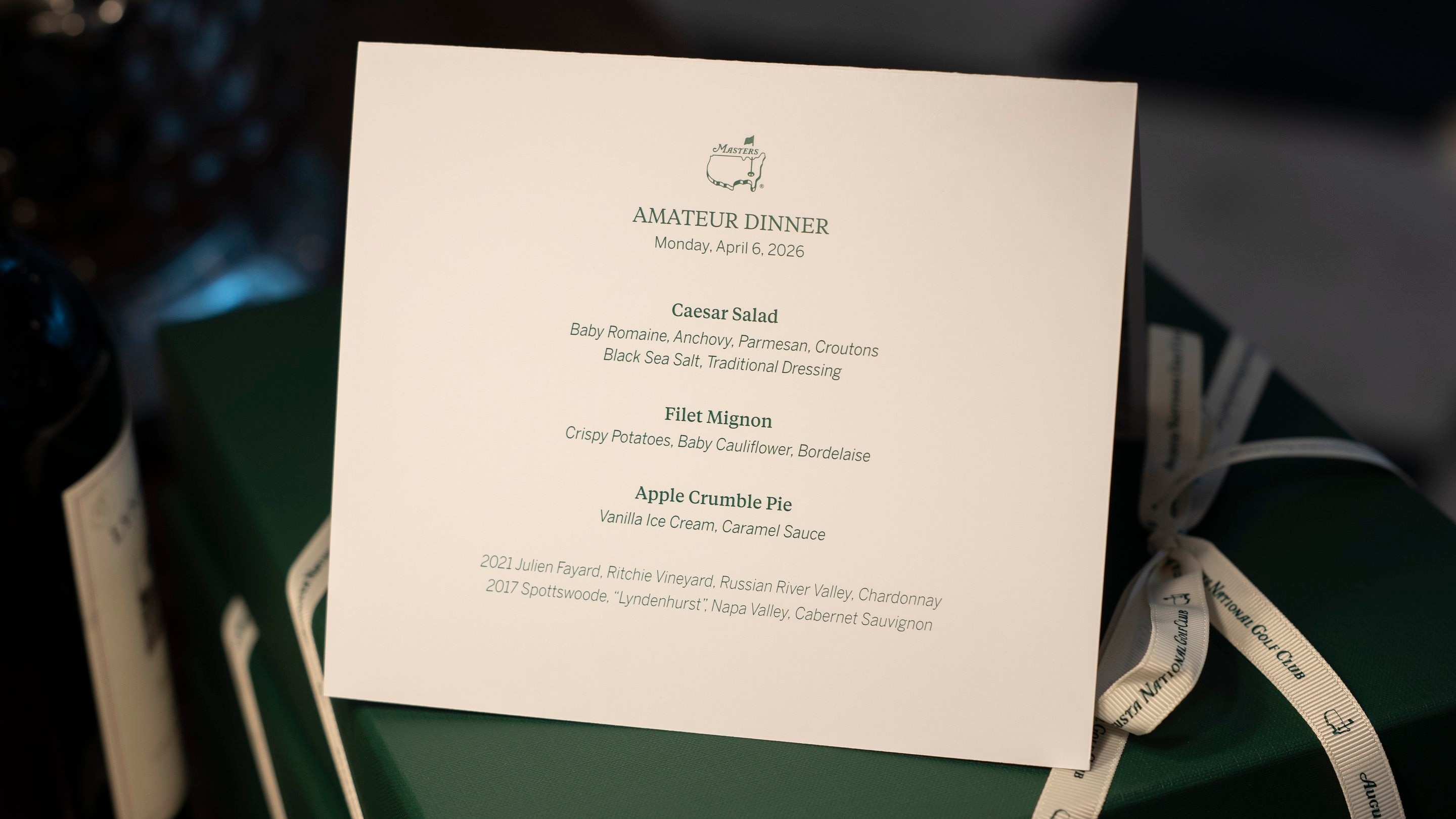 Photos from the 2026 Amateur Dinner