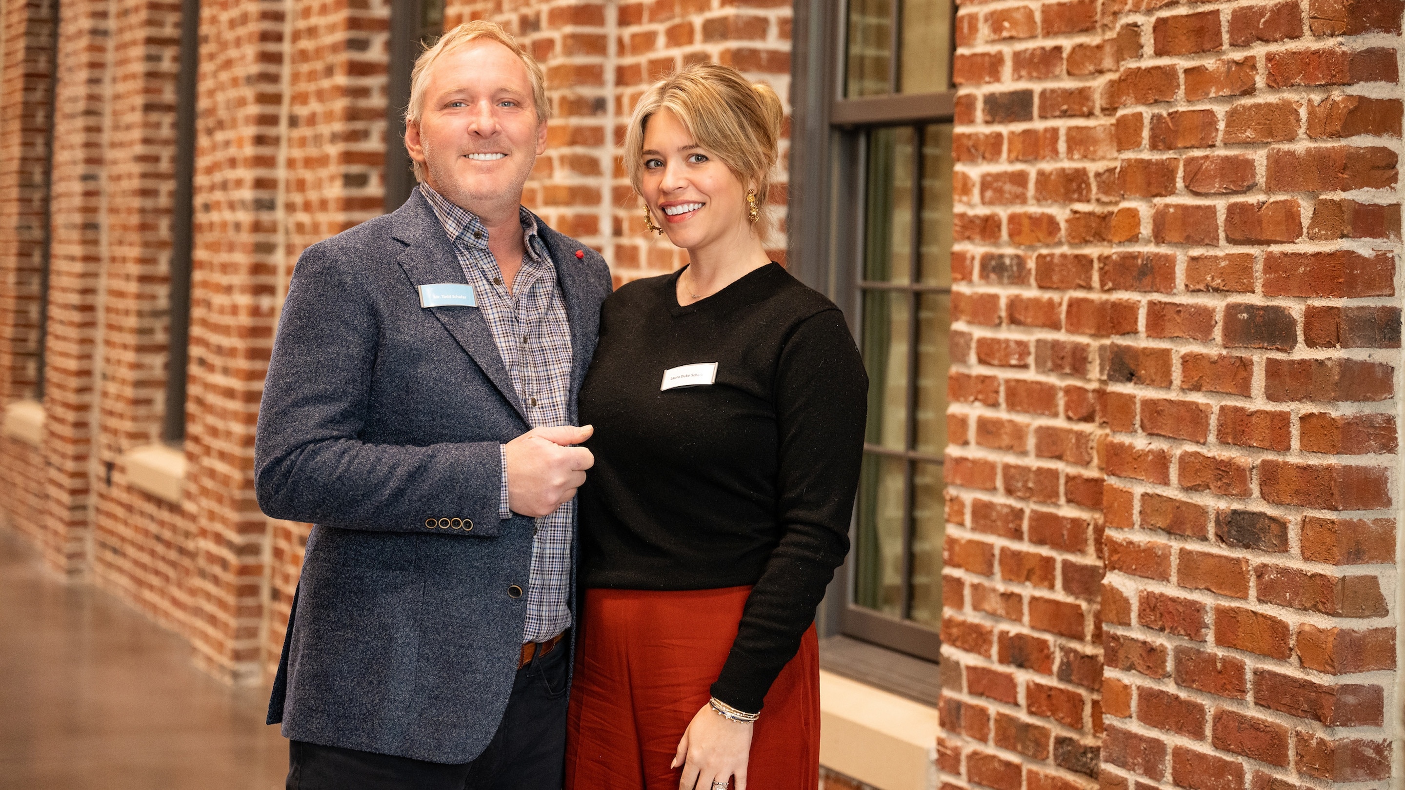 Todd Schafer, chef and owner of Abel Brown, and his wife, Laura Duke ...