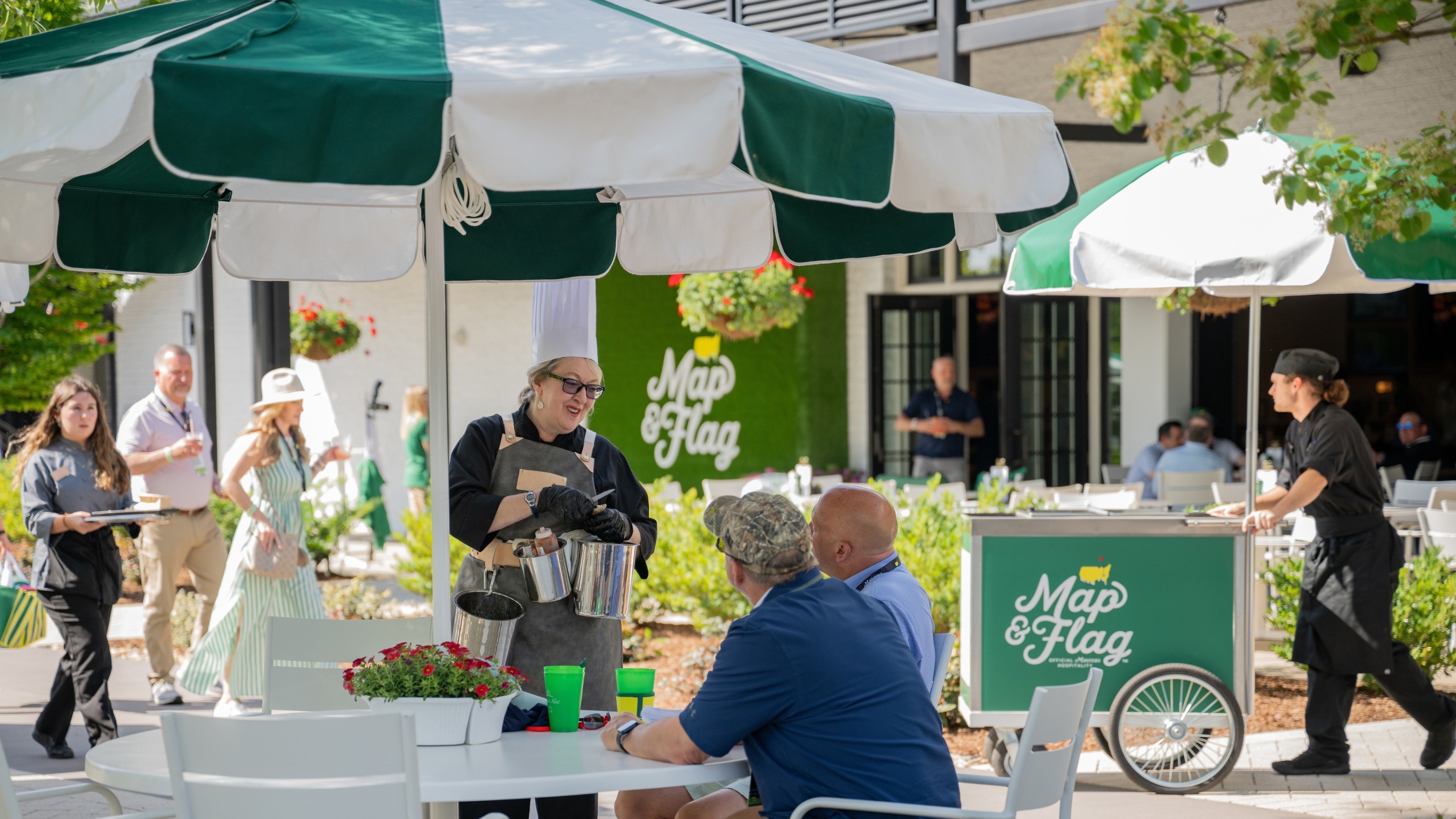 Official Masters Hospitality at Map & Flag